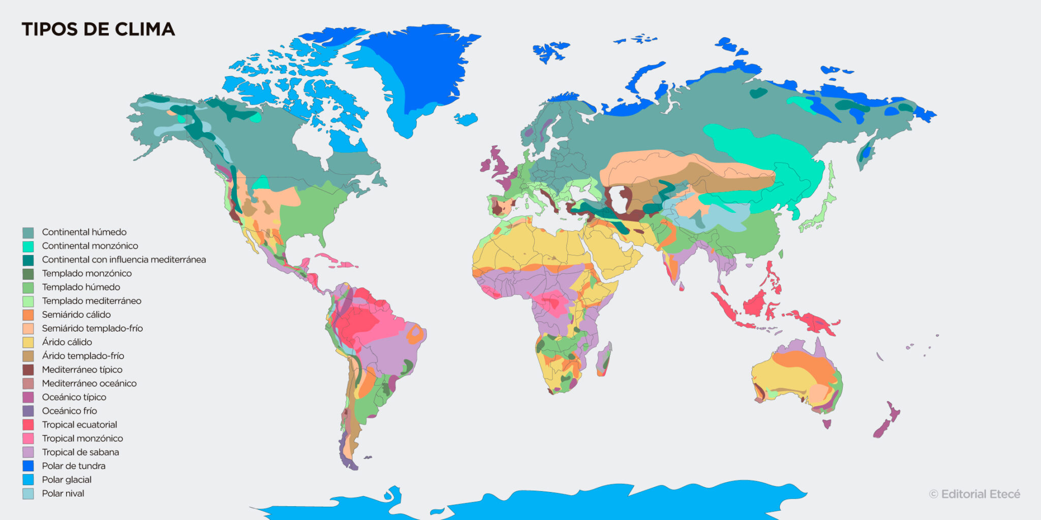 Clima oceánico: características, tipos, flora y fauna